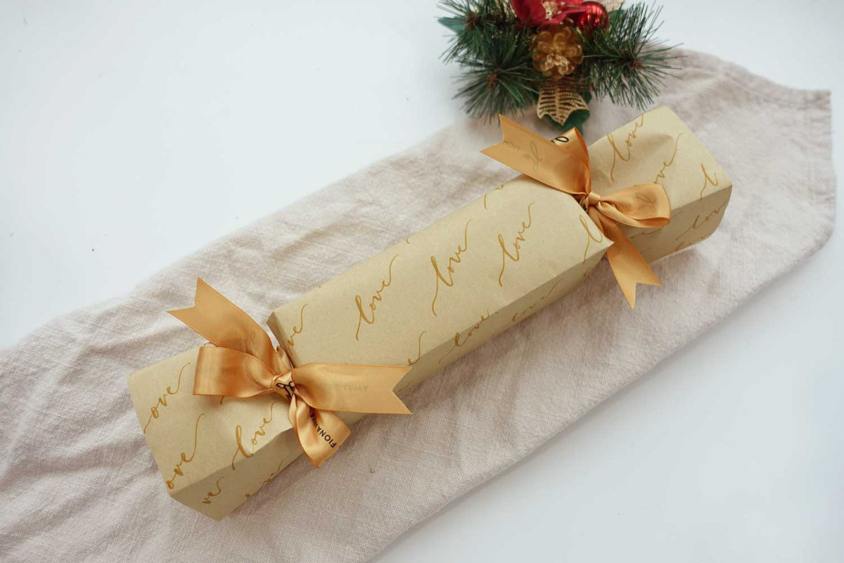 Gift Wrapping Tutorial: How To Wrap in a Bon Bon Style