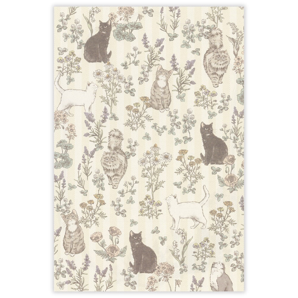 Black Cat Classic Elegance 'Prier Toiles Et Scenes' Letter Writing Pad
