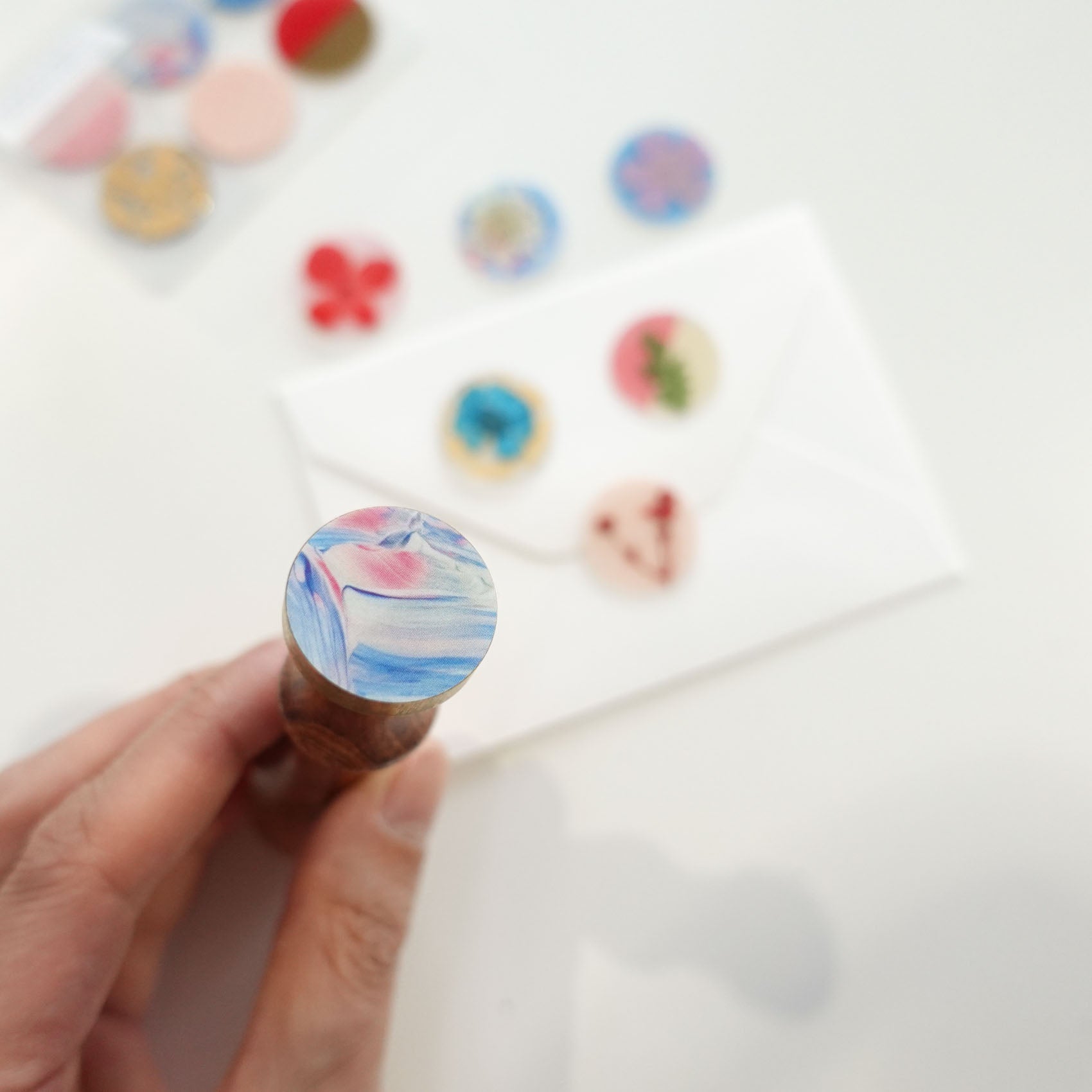 Coffret Round Motif Tab Stickers