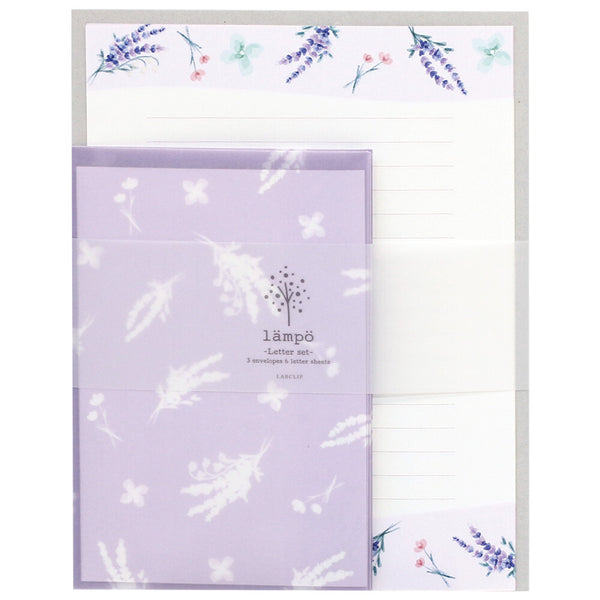 Lampo Lavender Letter Writing Set | Lab Clip
