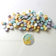 Mixed Pastels 100pcs sealing wax beads granules tablets pellets